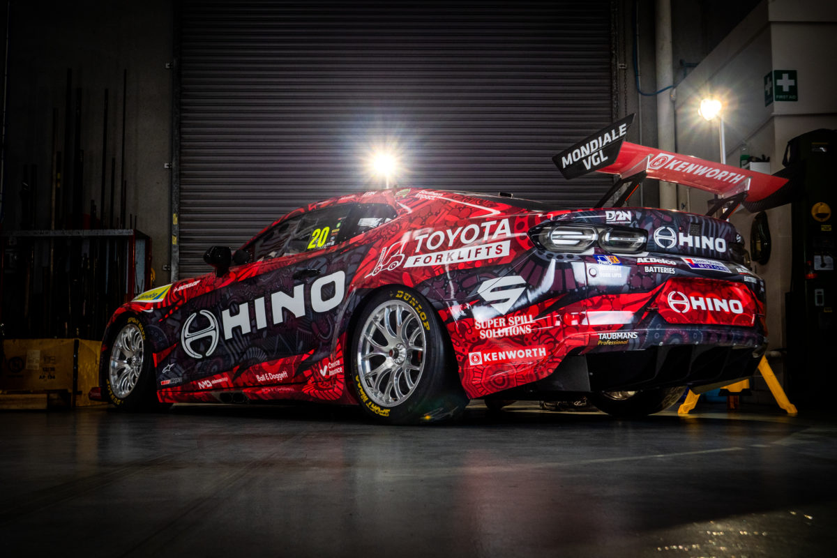 Team 18 reveals Pye Camaro Indigenous colours - Speedcafe.com