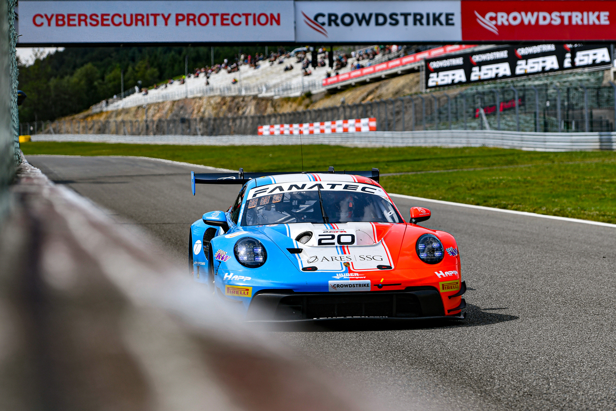 news: Porsche on pole as mixed conditions shake-up Spa grid - Speedcafe.com