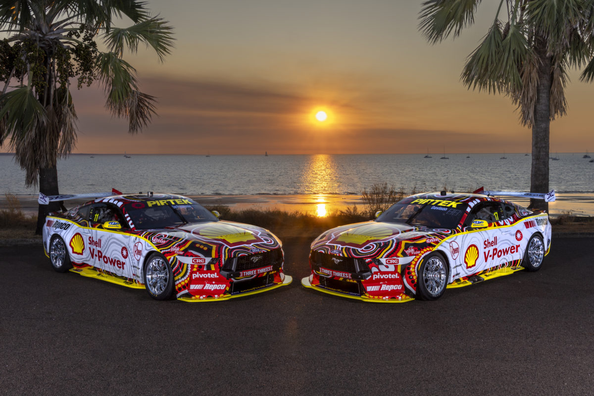 news: DJR unveils Indigenous livery for Darwin, Townsville - Speedcafe.com