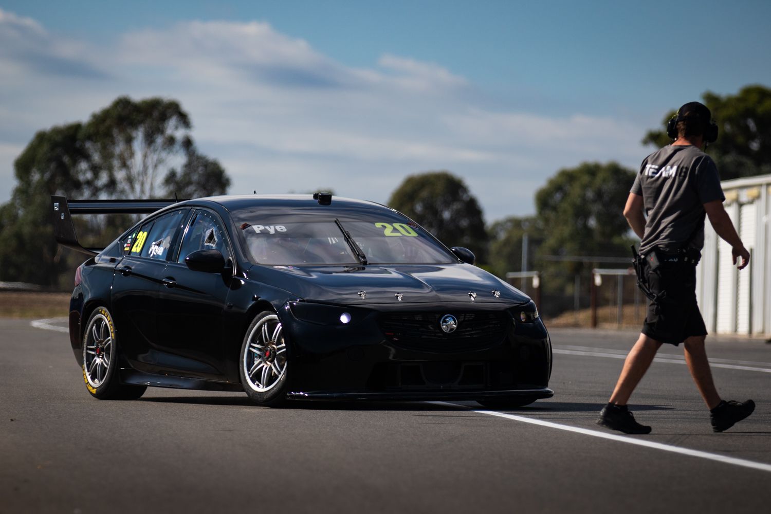 news: Courtney, Pye take to Winton without liveries - Speedcafe.com