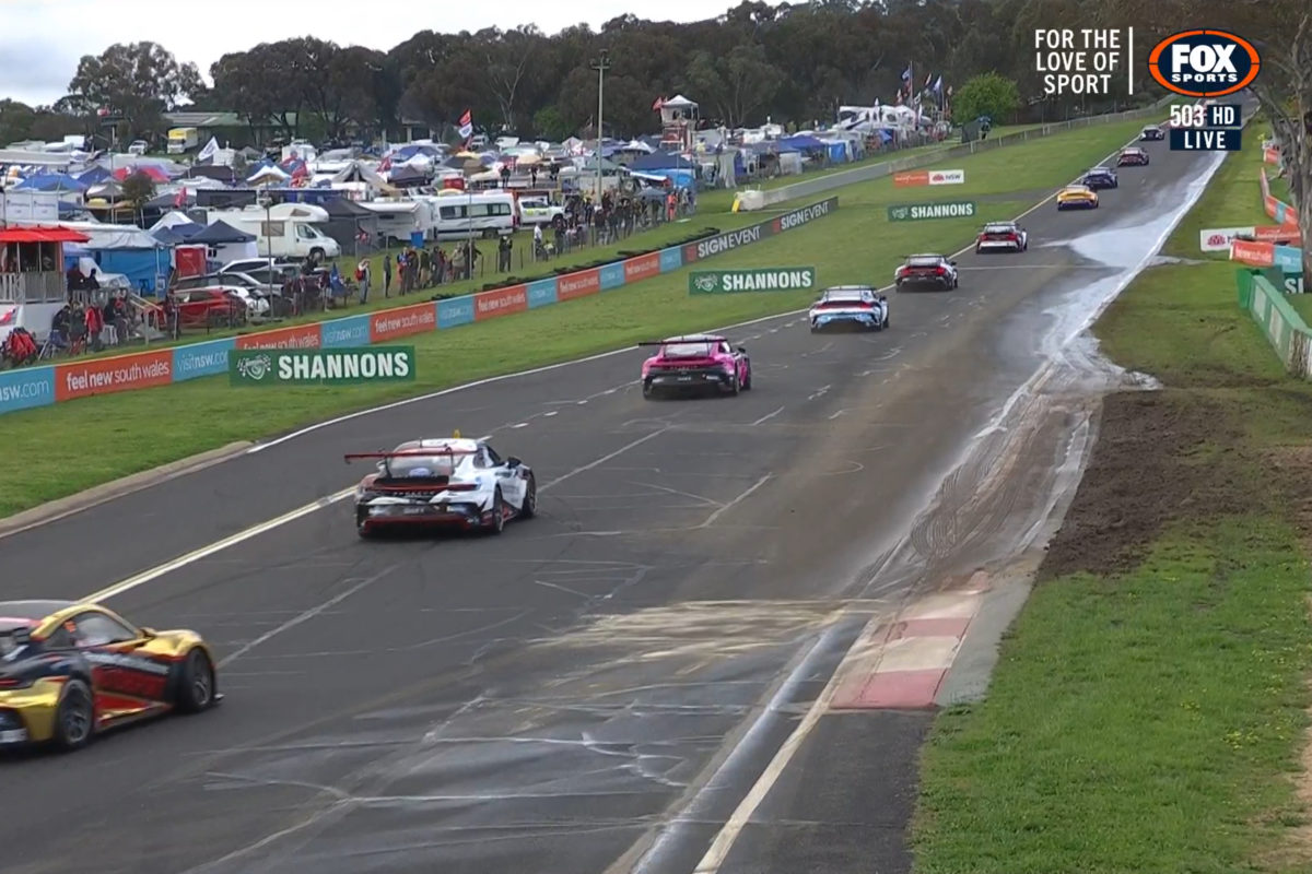 news: Carrera Cup finale red flagged amid filthy track conditions ...