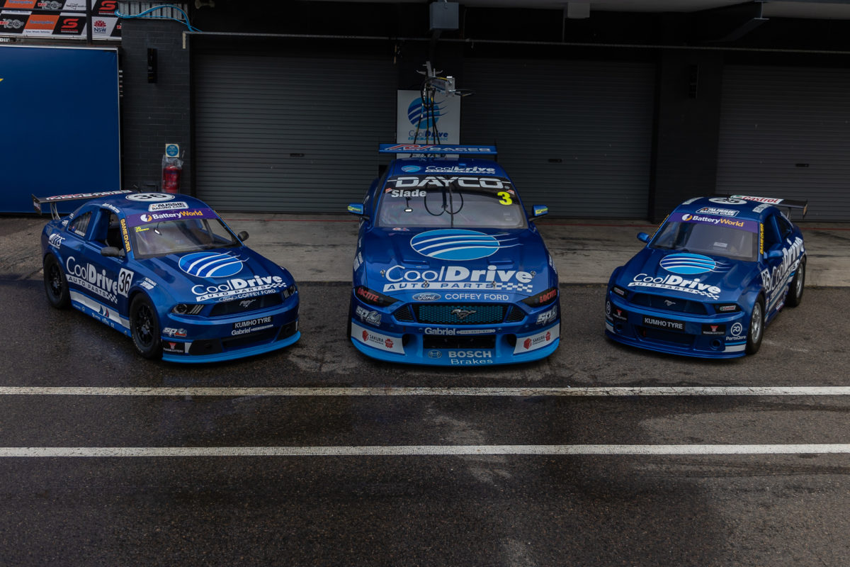 news: CoolDrive Mustangs for Aussie Racing Cars - Speedcafe.com