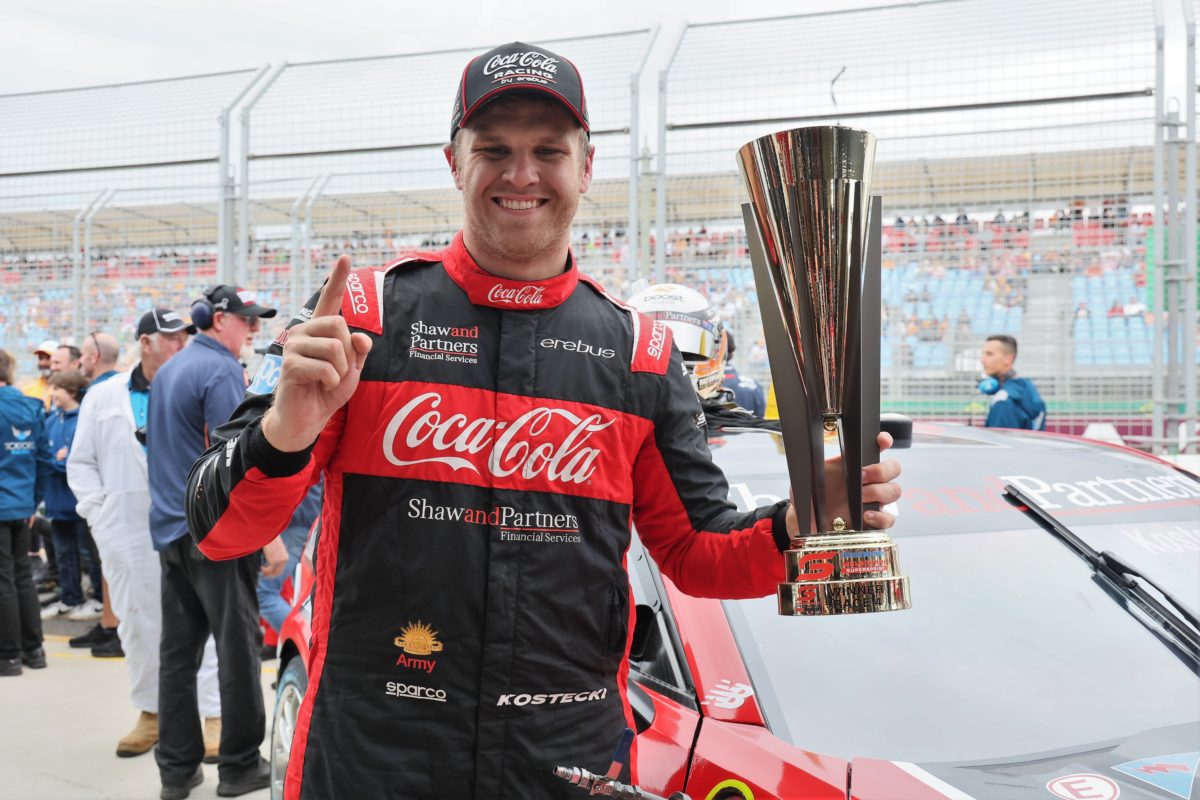 news: Brown prioritised Kostecki win after wet race declaration ...