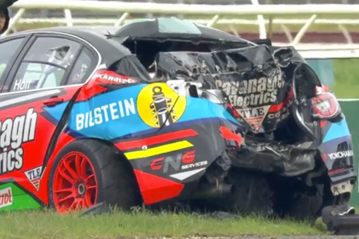 news: APC driver recounts spectacular crash into Sandown bridge ...