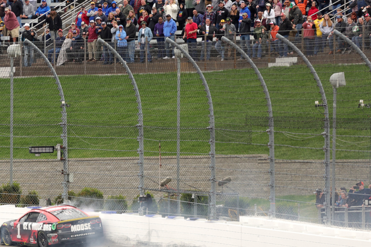 news: NASCAR to penalise Chastain-like wall-ride maneuvers - Speedcafe.com