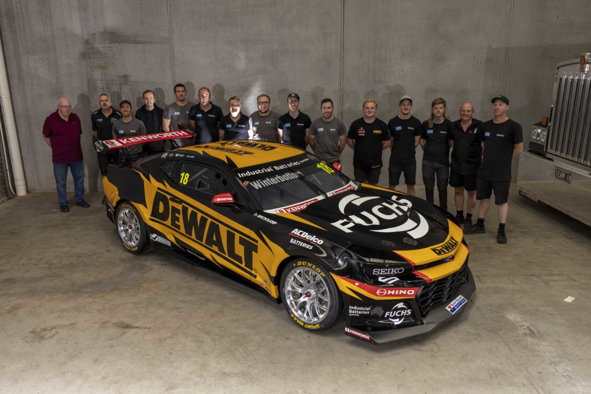 news: Team 18 unveils Winterbottom Camaro livery - Speedcafe.com