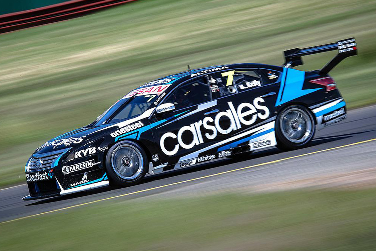 news: Todd Kelly's son races his Nissan Supercar - Speedcafe.com