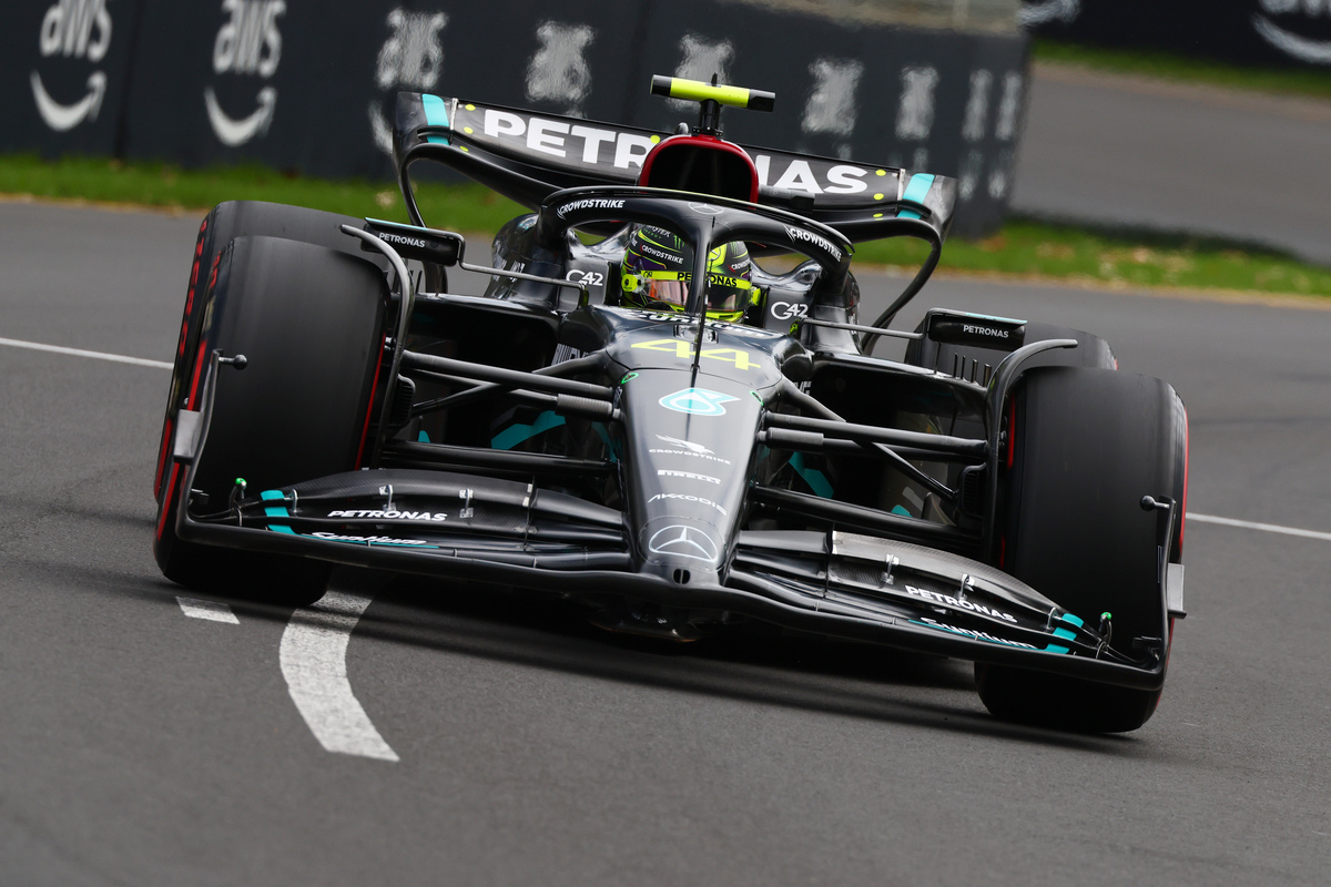 news: Mercedes car to 'evolve' during busy F1 period - Speedcafe.com