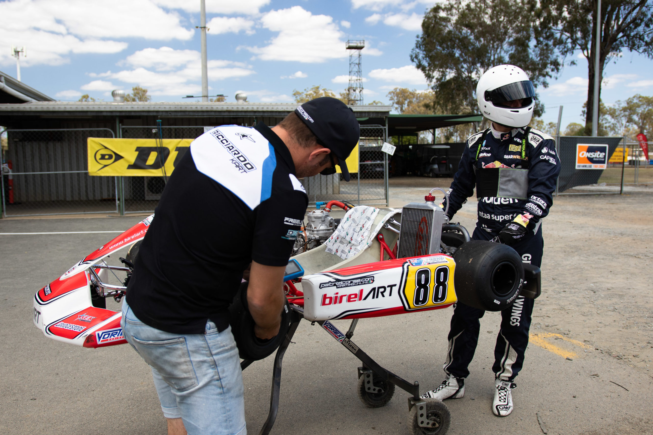 news: GALLERY: Supercars drivers at the Ipswich Kart Club - Speedcafe.com