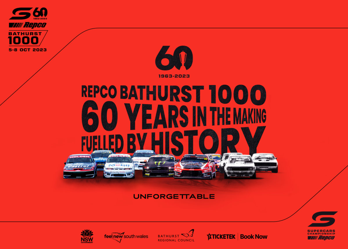 news: Ad campaign launched for 60th anniversary Bathurst 1000 ...