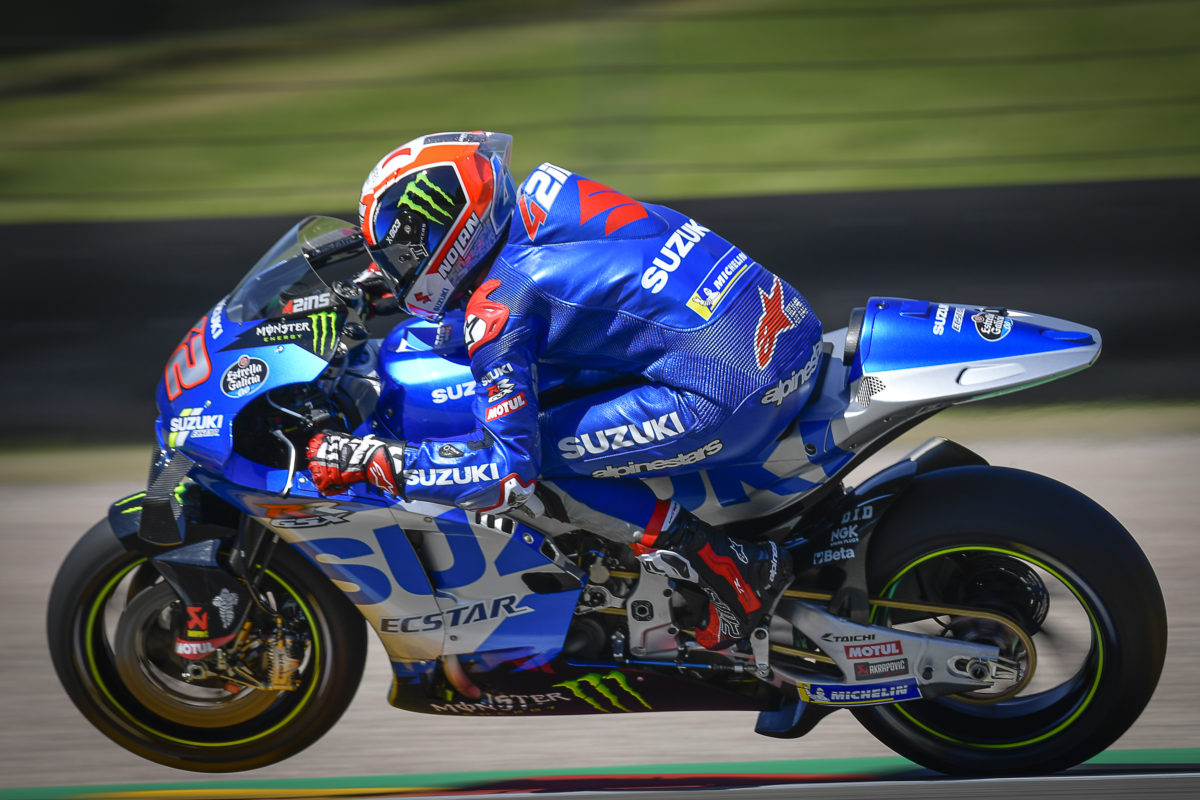 news: Suzuki MotoGP bikes finally get rear ride height device ...