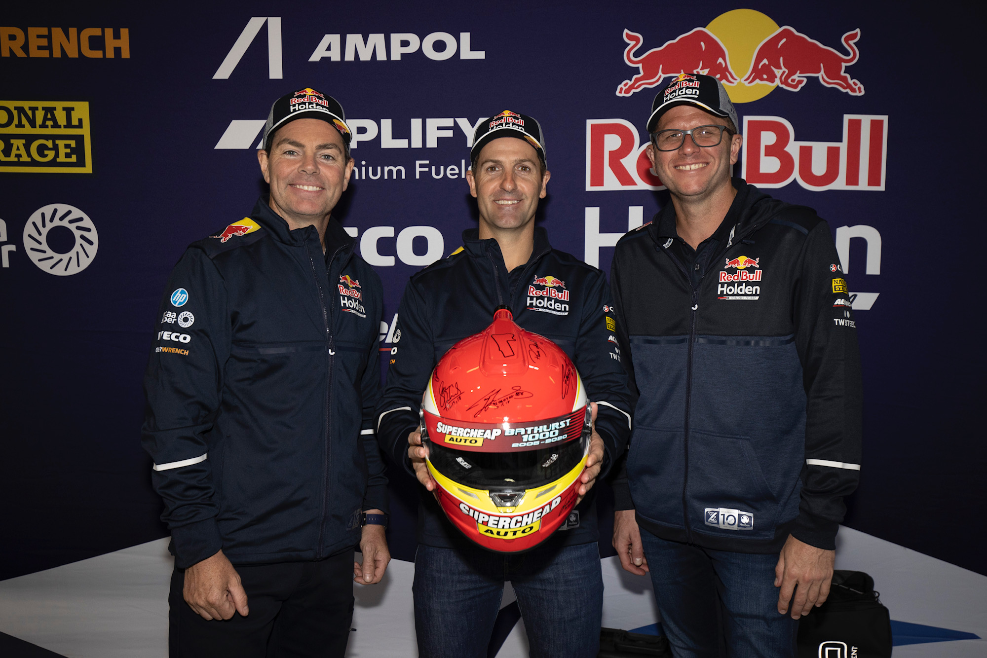 news: Helmet signed by all Supercheap Auto Bathurst 1000 winners ...