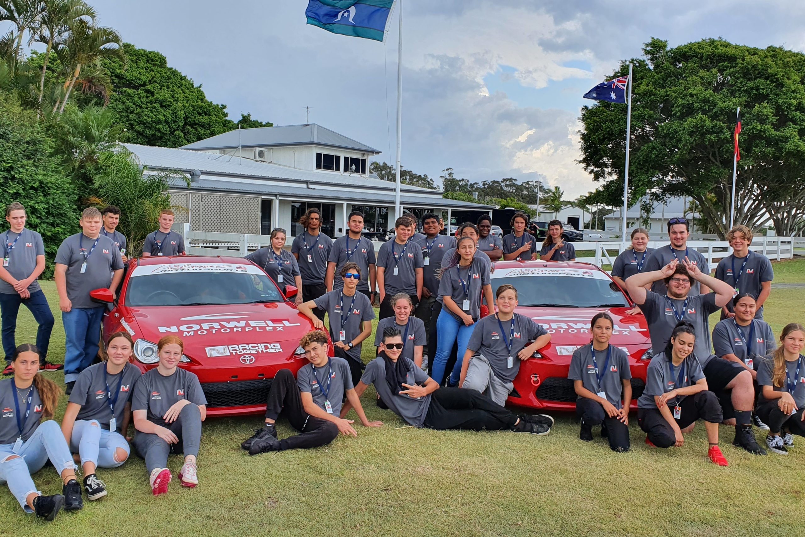news: Teenagers chosen to run first indigenous motor racing team in ...