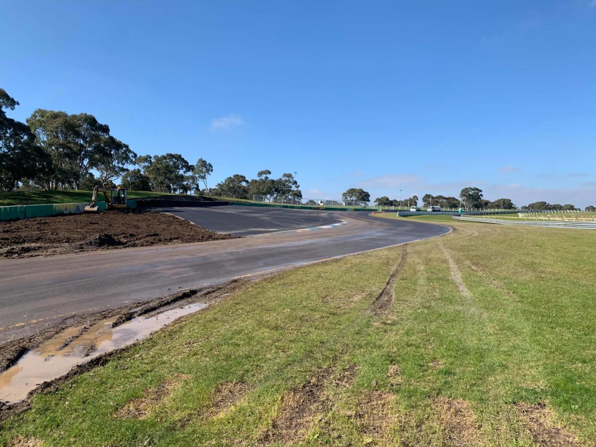 news: Upgraded Sandown Raceway taking shape - Speedcafe.com