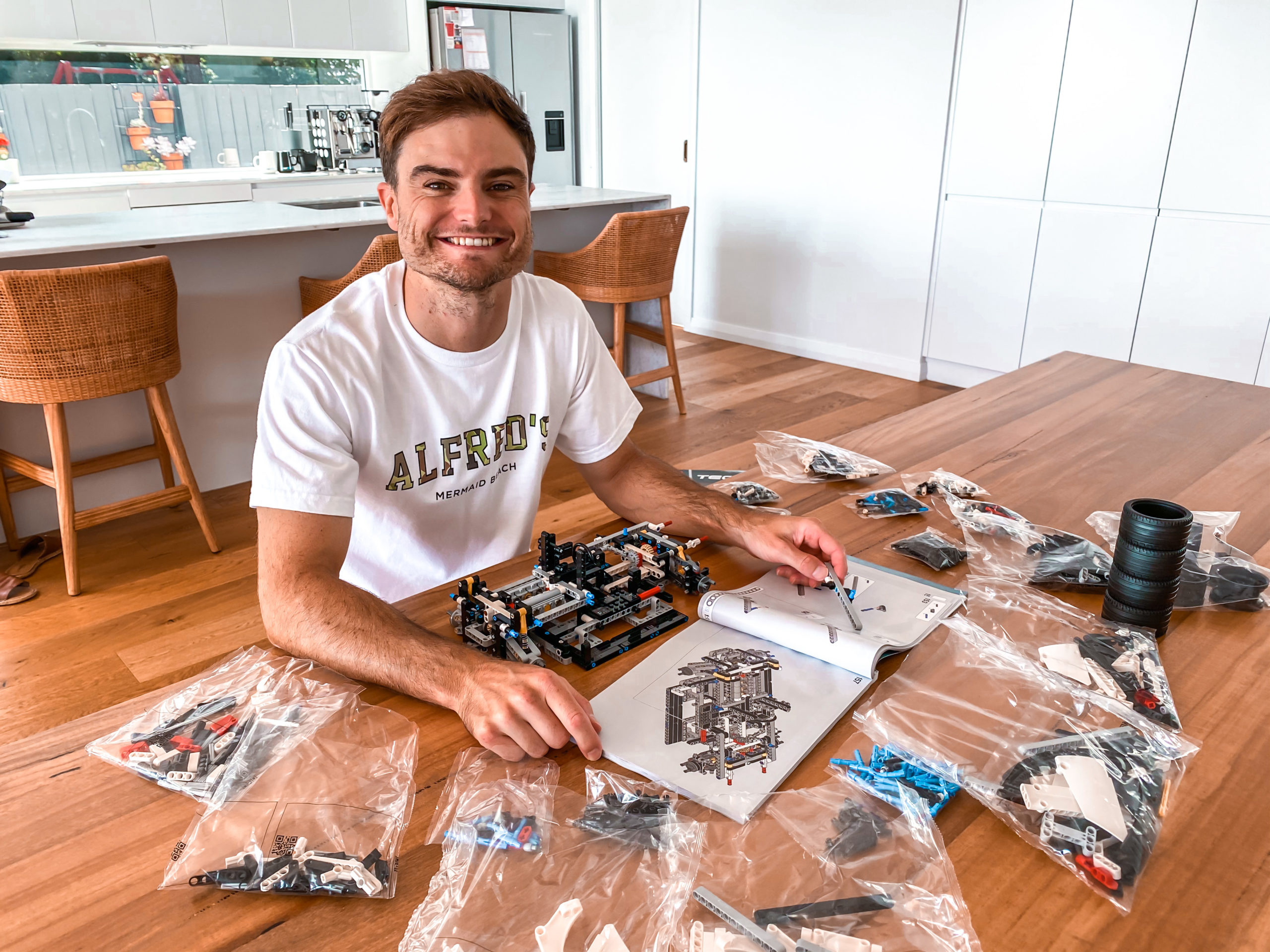 news: Slade couldn’t wait to win 911 RSR Lego kit so bought his own ...