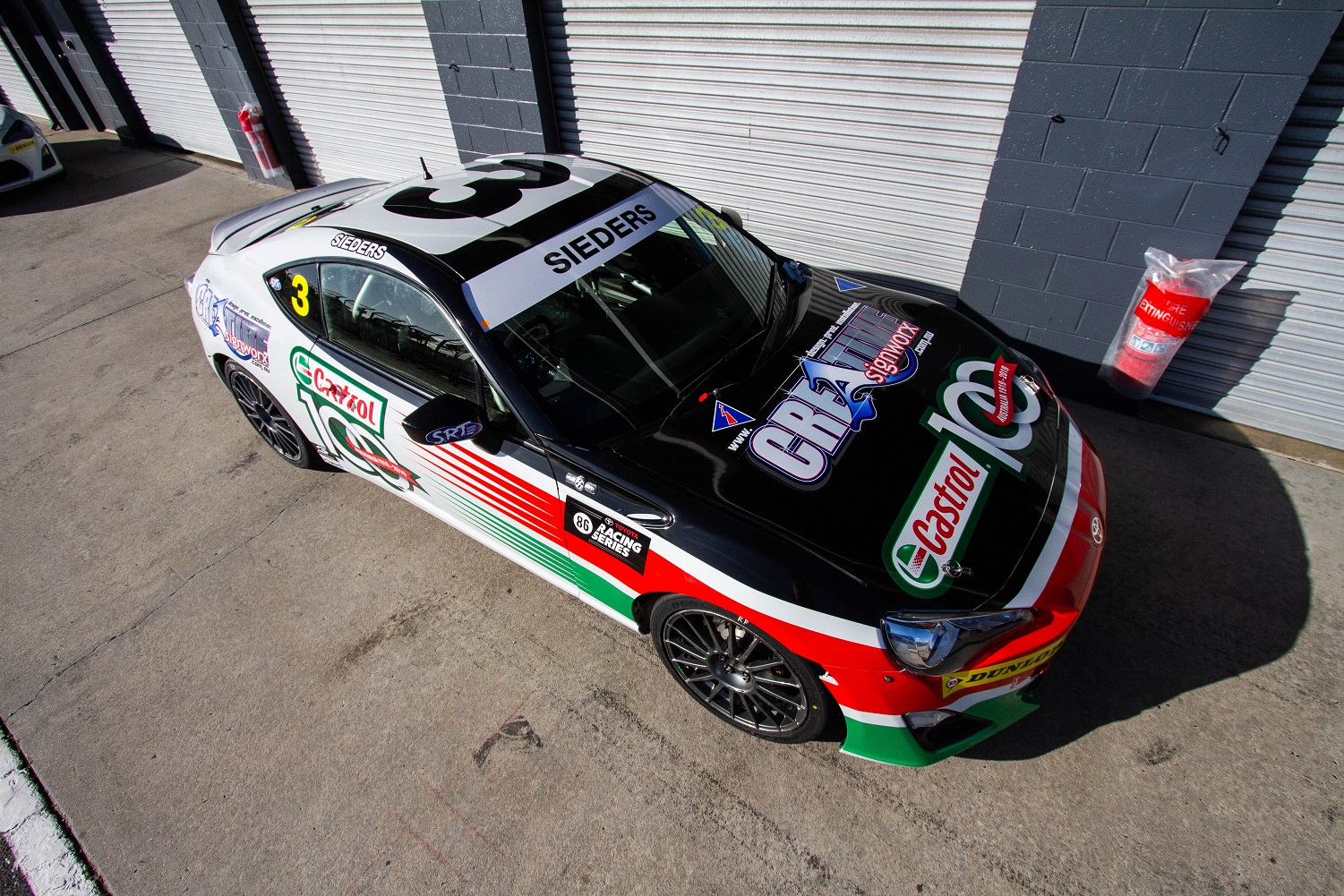 Famous Castrol livery for Sieders Toyota 86 - Speedcafe.com