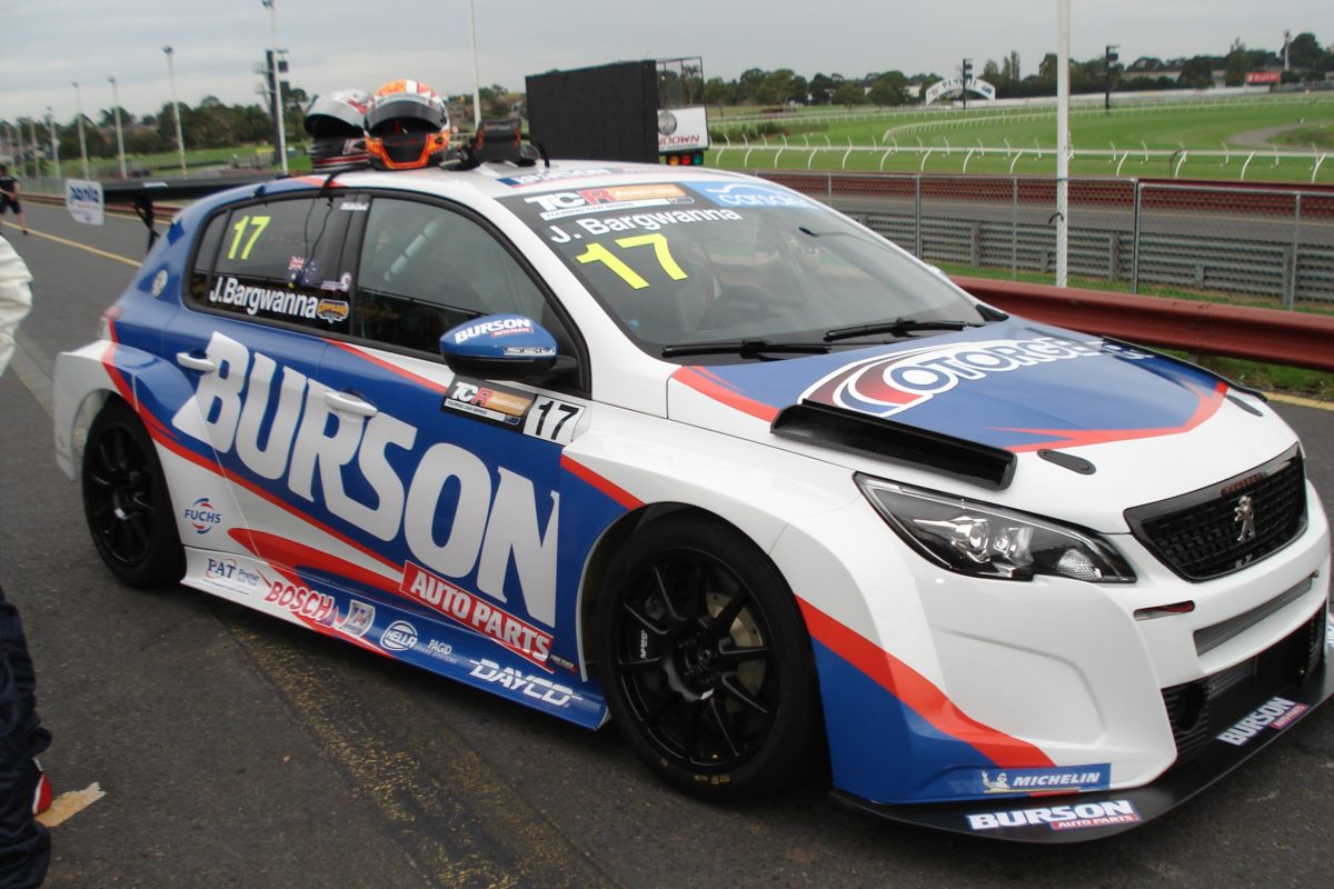 news: Bargwanna shows off Peugeot TCR livery - Speedcafe.com