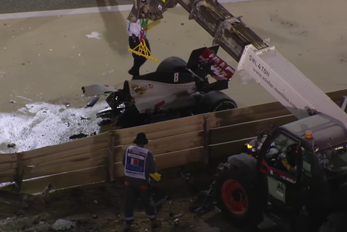 news: Drivers react to Grosjean's 'terrifying' Bahrain crash ...