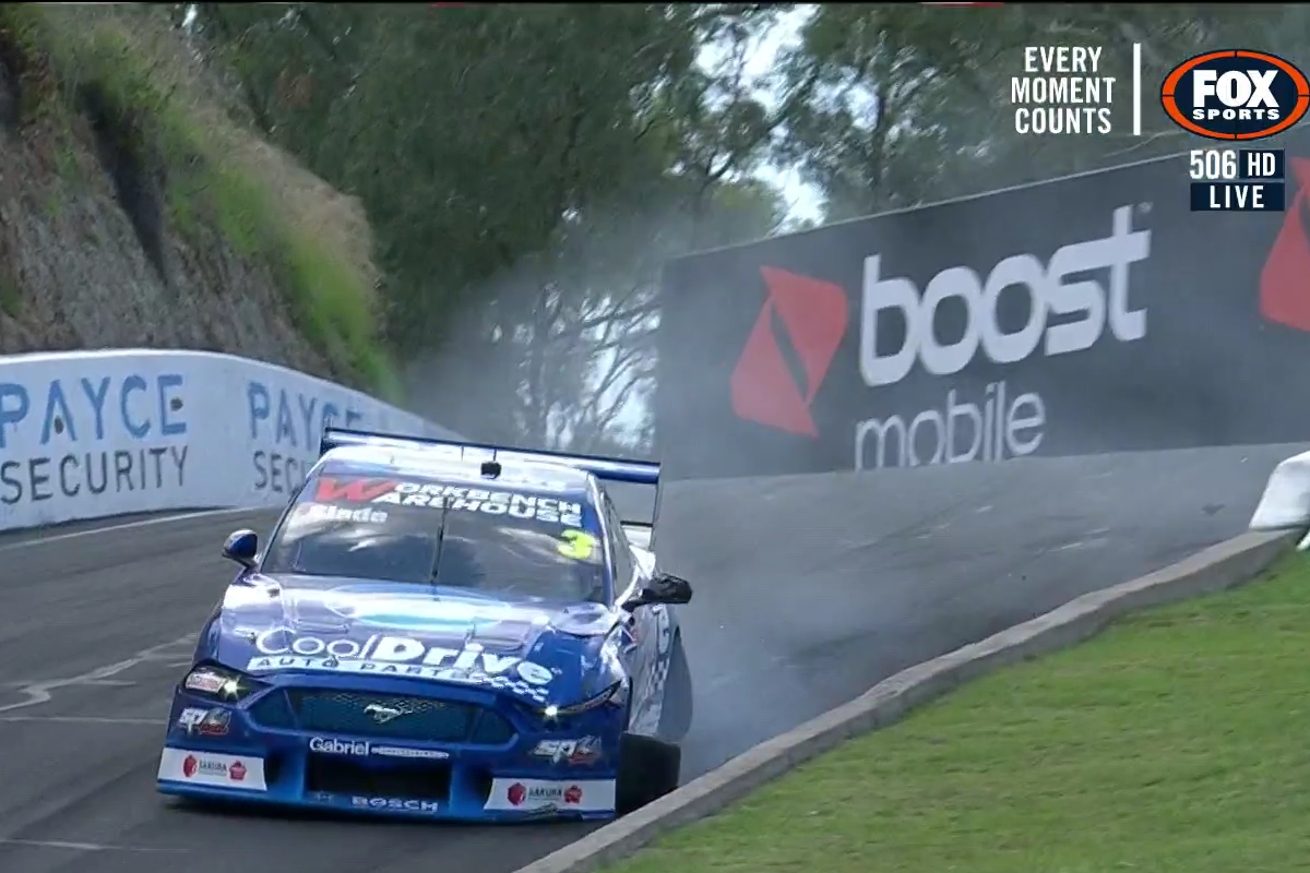 news: BRT heartbreak as Slade crashes heavily - Speedcafe.com