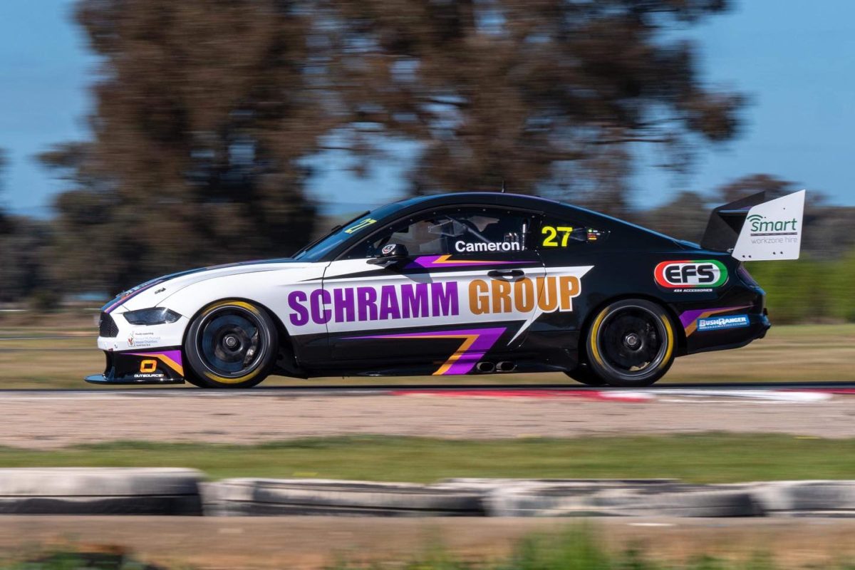 news: Cameron thrilled with first laps in Mustang - Speedcafe.com