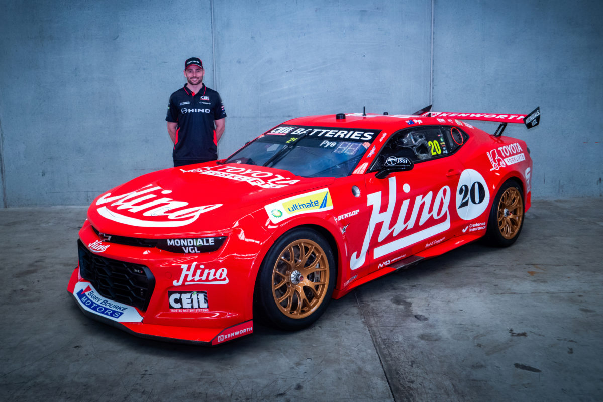 news: Retro ‘Hino Samurai’ livery for Team 18 at Gold Coast - Speedcafe.com