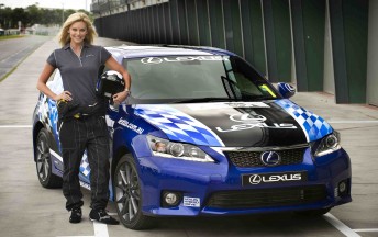 news: Celebrity race returns to AGP with Lexus hybrid - Speedcafe.com