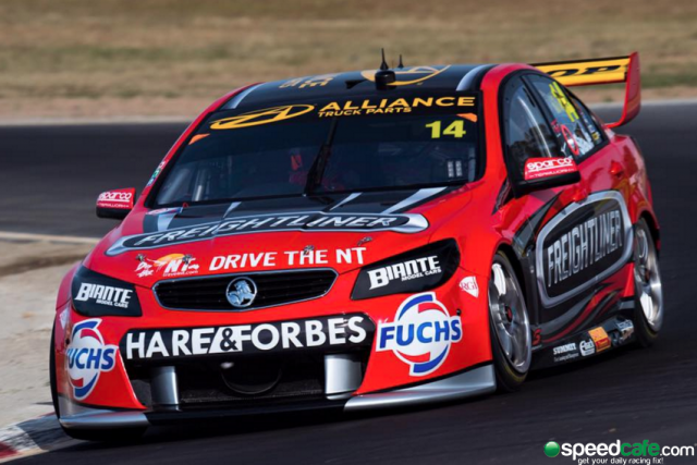 news: Slade fastest in Winton V8 Supercars test - Speedcafe.com
