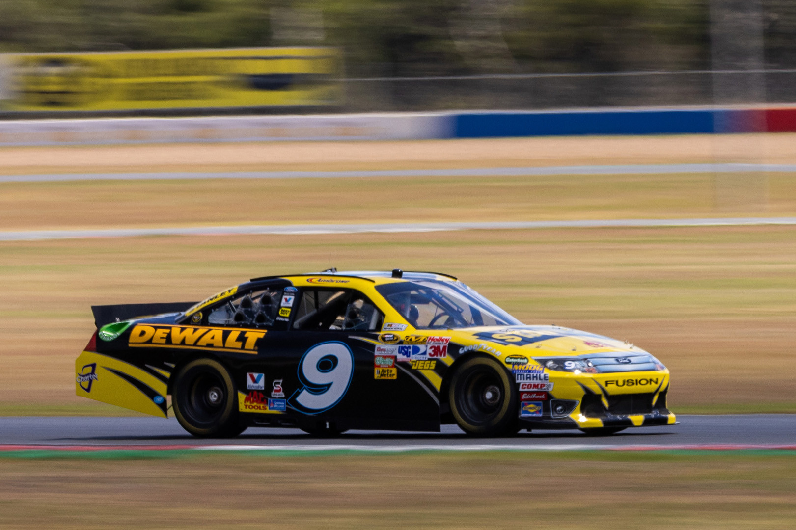 NASCAR news: Marcos Ambrose's ionic Ford Fusion enters Adelaide ...