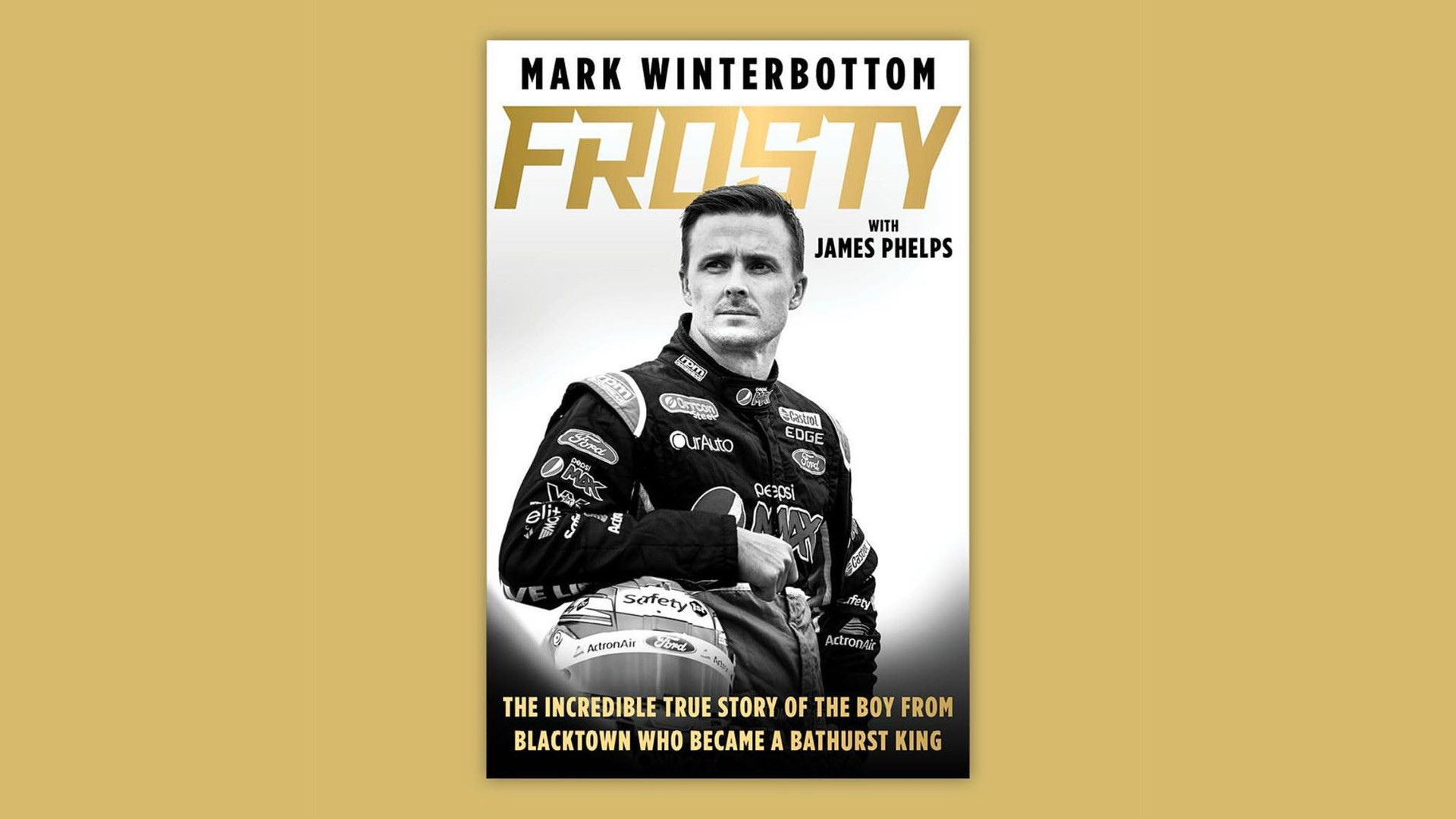 V8 Supercars news: Mark Winterbottom Frosty book review, how to buy ...