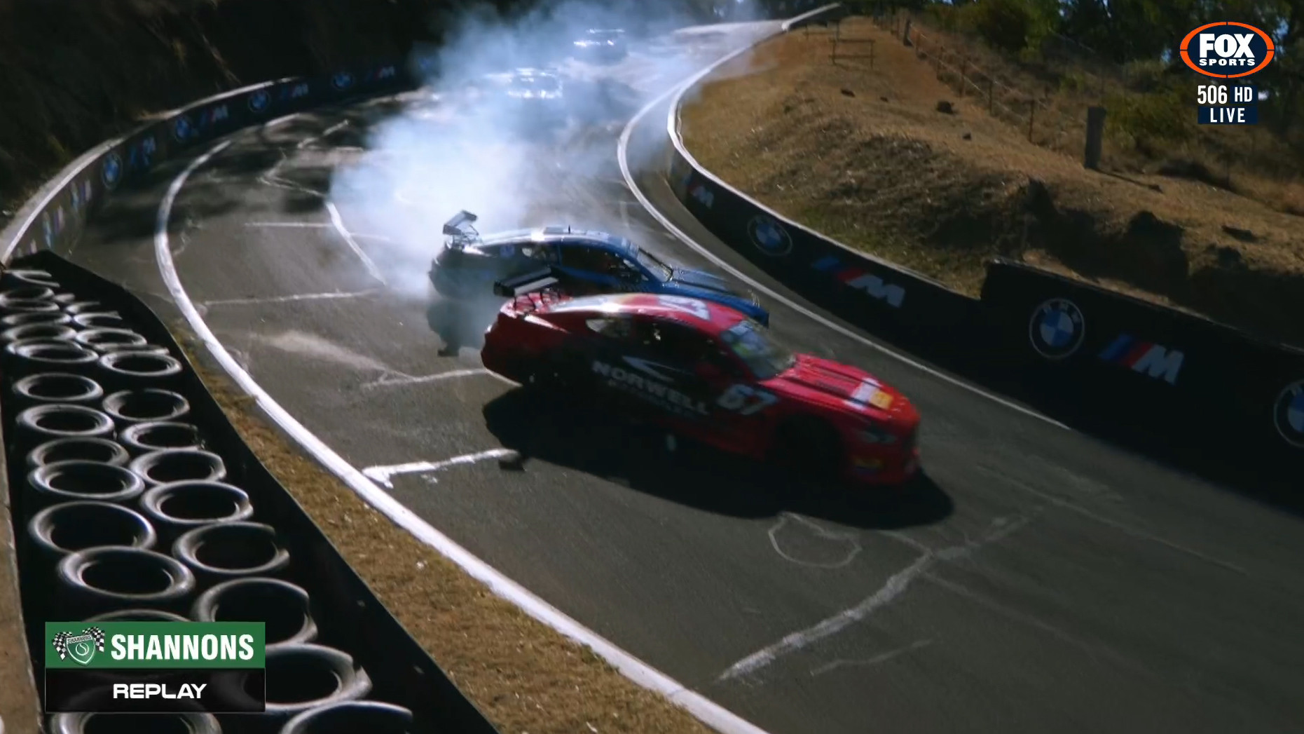 James Golding pips wins carnage-filled Bathurst Trans Am opener ...