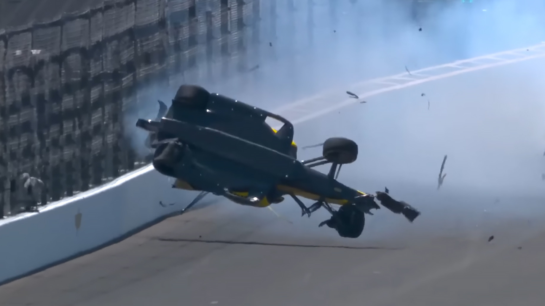 IndyCar news: Scott McLaughlin survives massive Indy 500 crash ...
