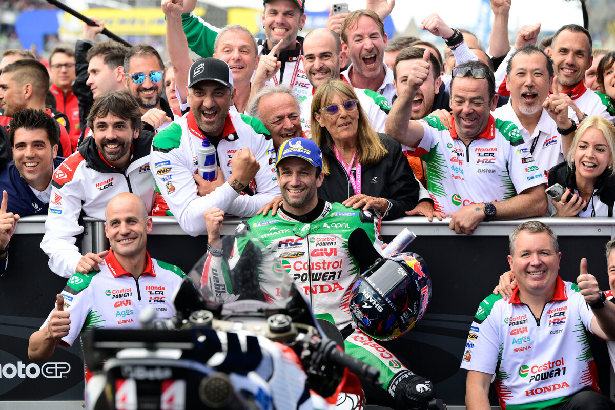 MotoGP news: Johann Zarco surprises with chaotic French GP win ...