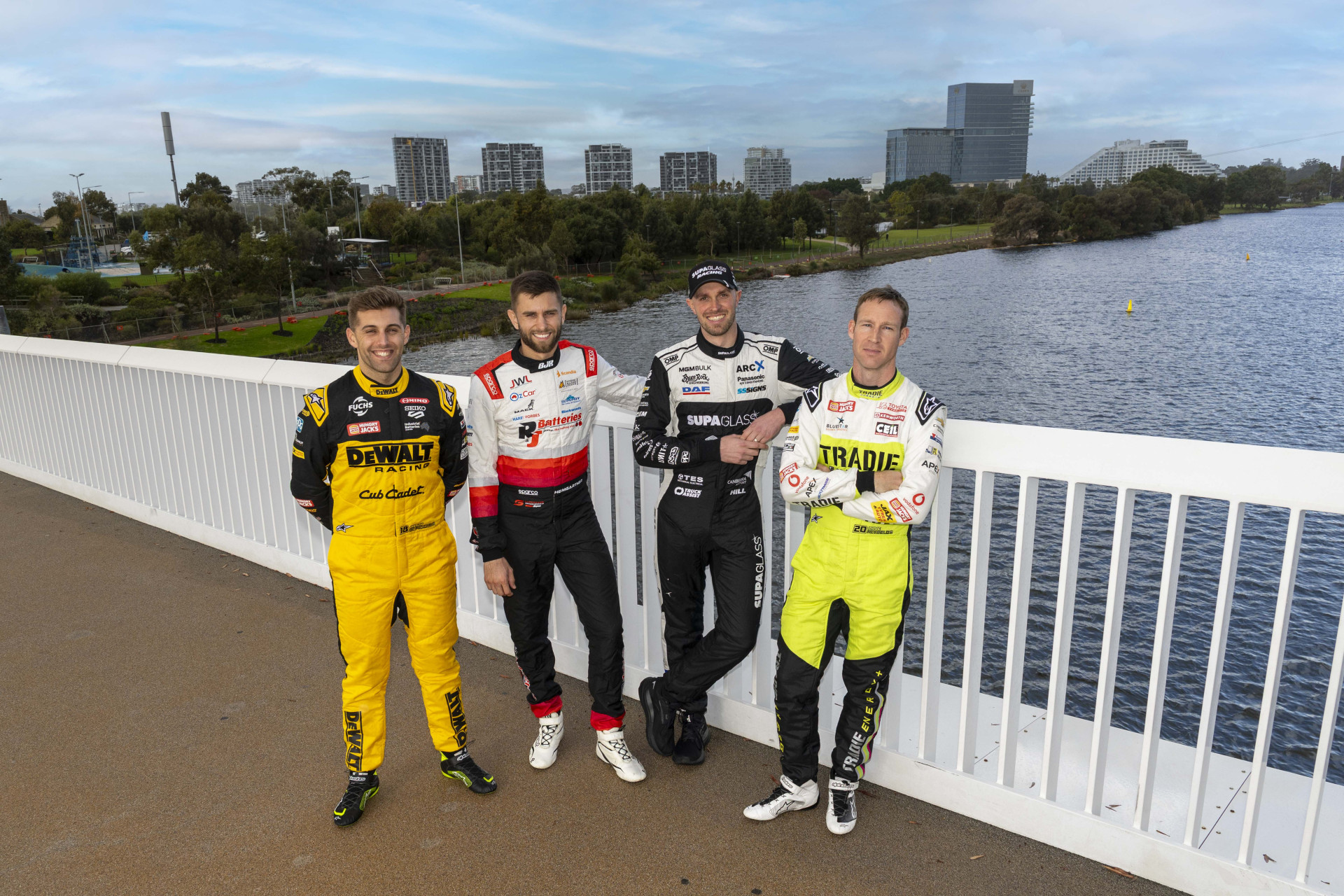 Supercars news: Drivers scope out proposed Perth street circuit ...