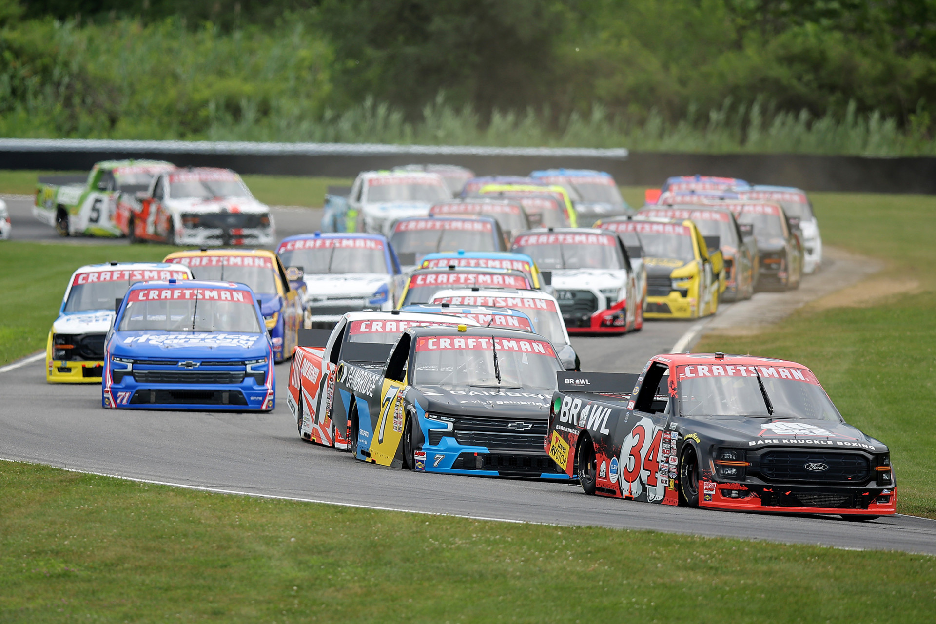 NASCAR Truck Series Lime Rock extended highlights - Speedcafe.com