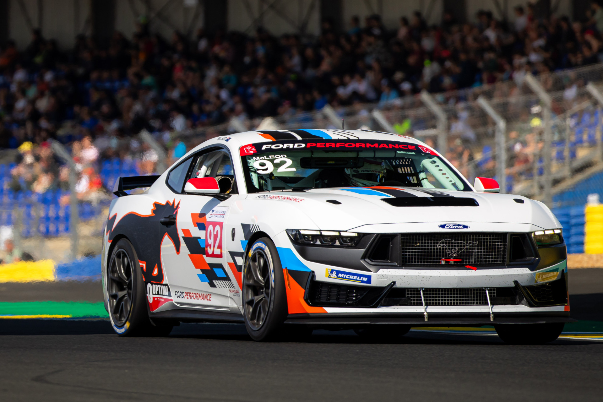 Cameron McLeod claims Mustang Challenge pole at Le Mans - Speedcafe.com