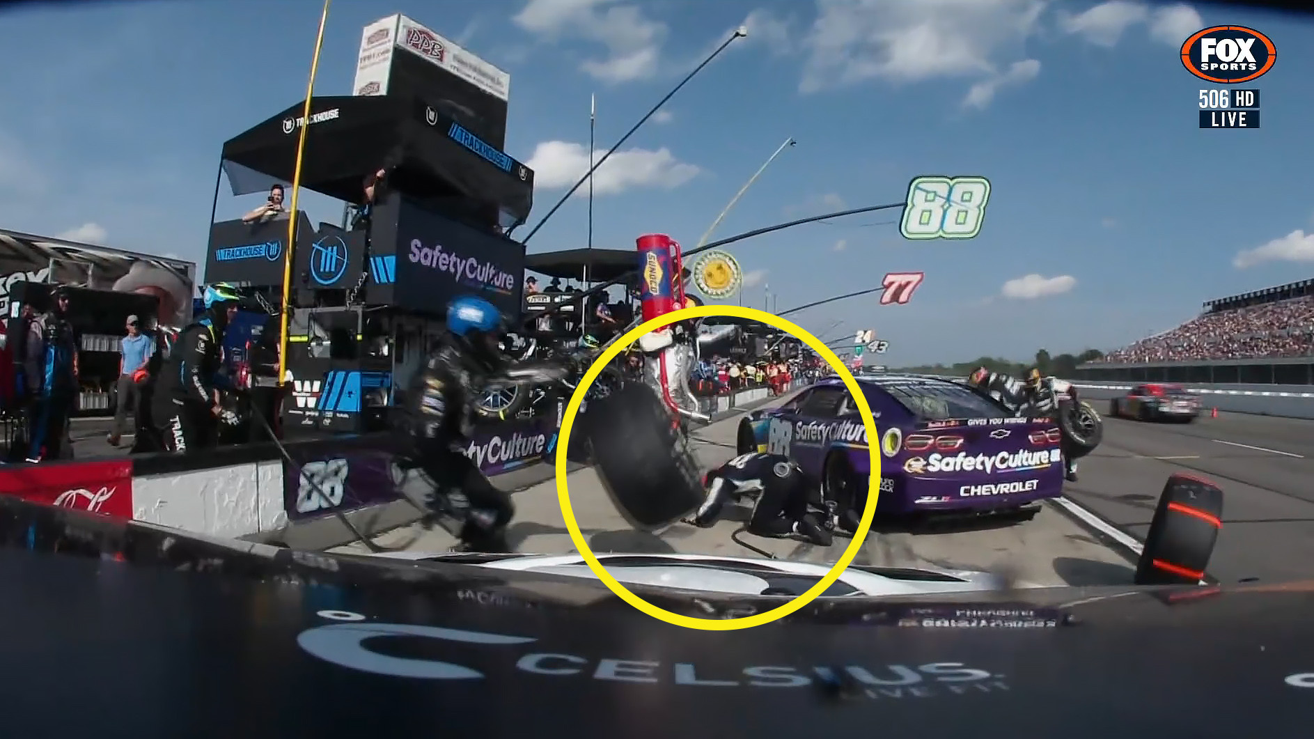 NASCAR news: Van Gisbergen’s tyre changer suffers broken ribs ...