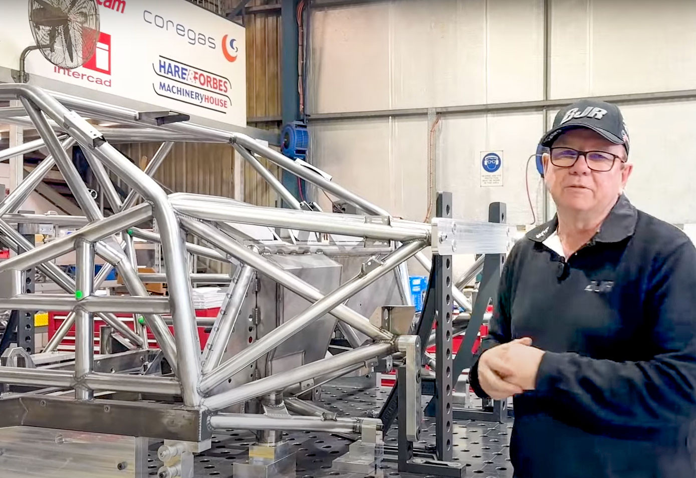 Supercars news: BJR shows off its first Supra Gen3 chassis build ...