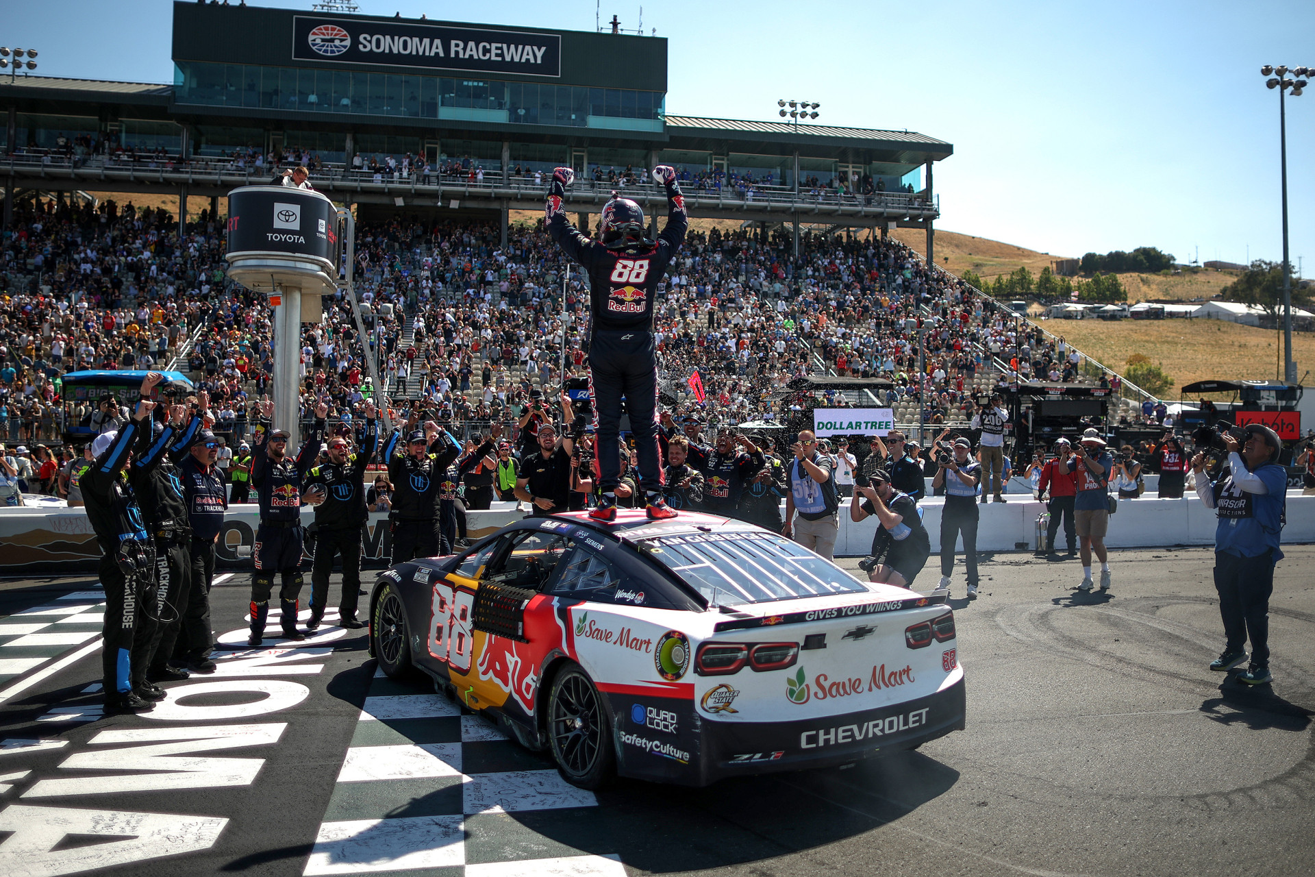Shane van Gisbergen brings Red Bull first NASCAR win since 2011 ...