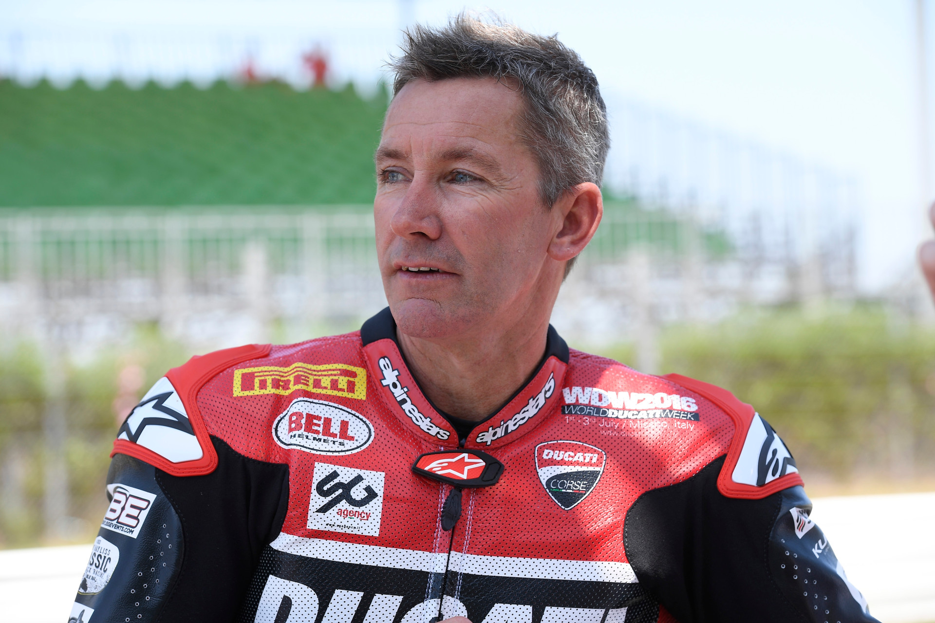 Troy Bayliss shares gruesome photo of bone-breaking crash - Speedcafe.com