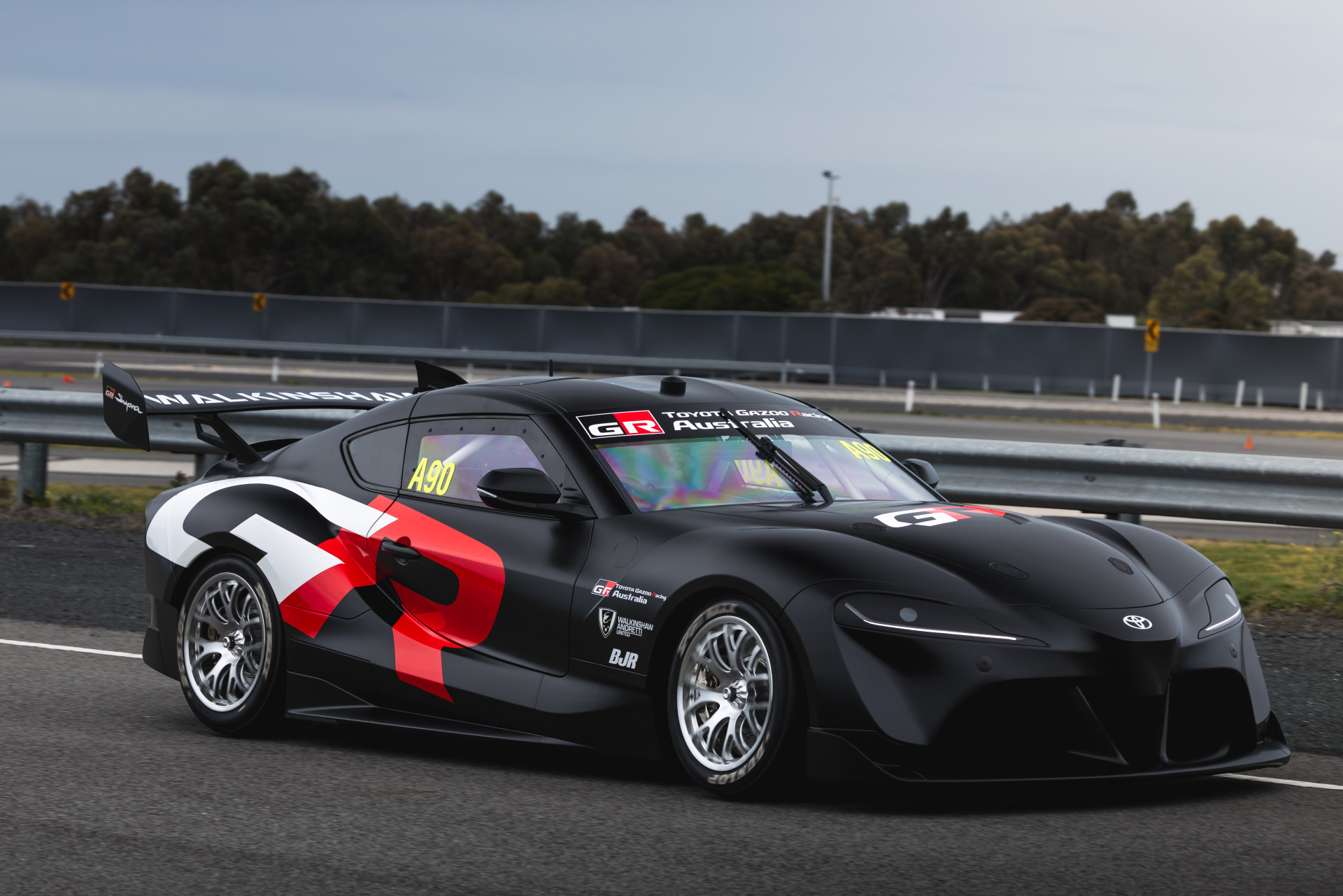 First video of the Toyota GR Supra Supercar on track - Speedcafe.com