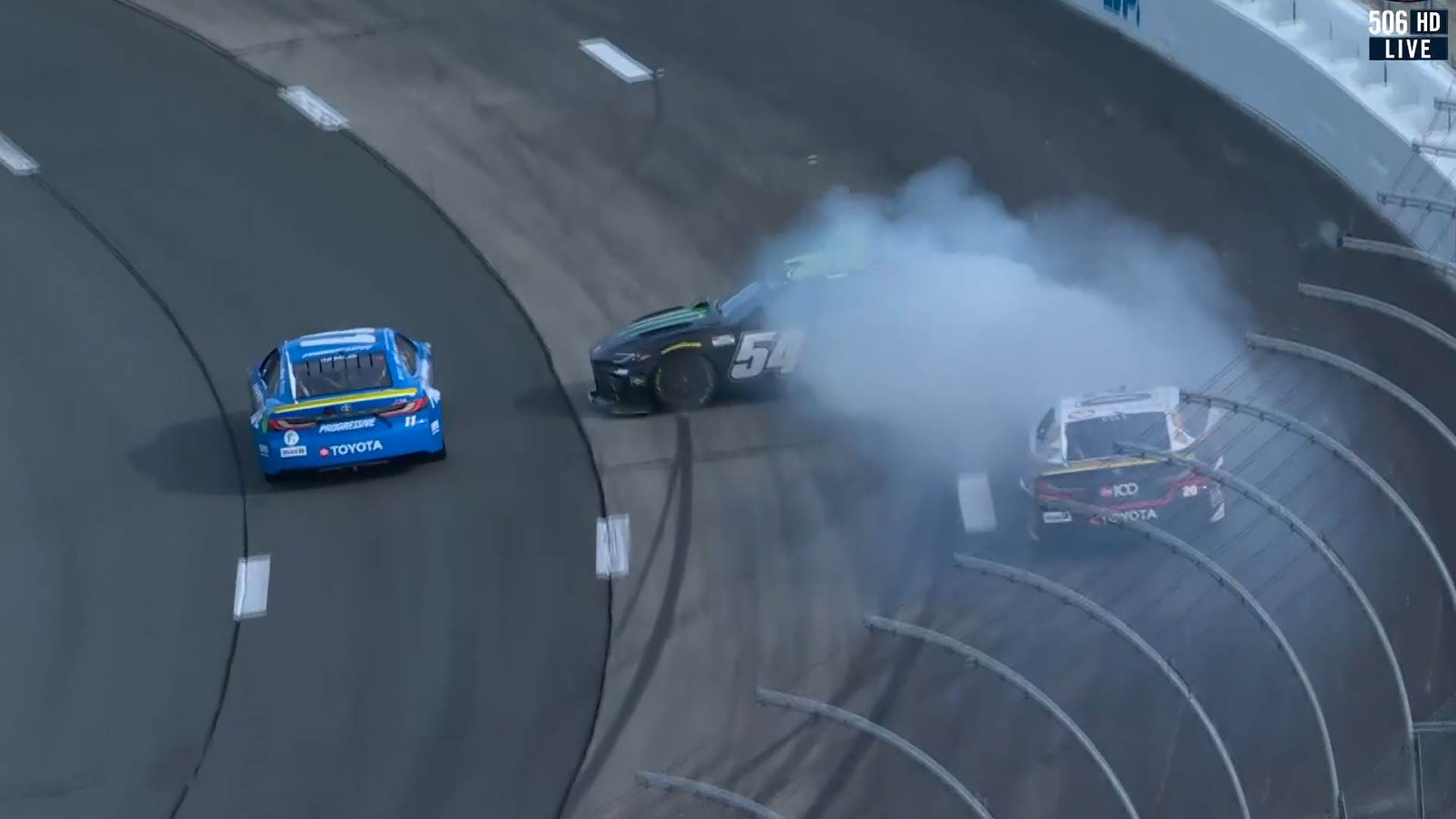 NASCAR news: Denny Hamlin and Ty Gibbs react to New Hampshire clash ...