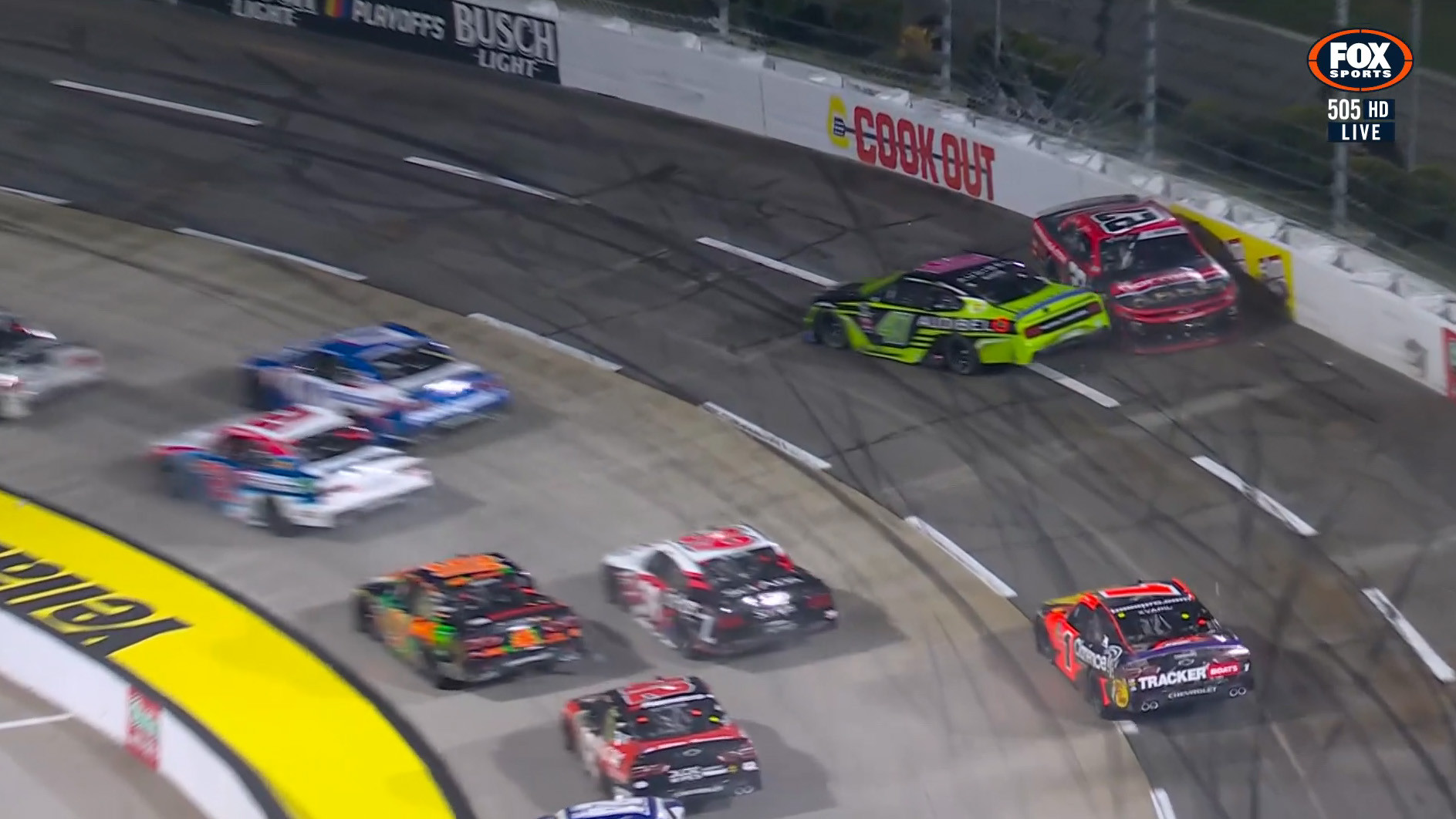 NASCAR news: Sam Mayer given one-race ban for wrecking Jeb Burton at ...