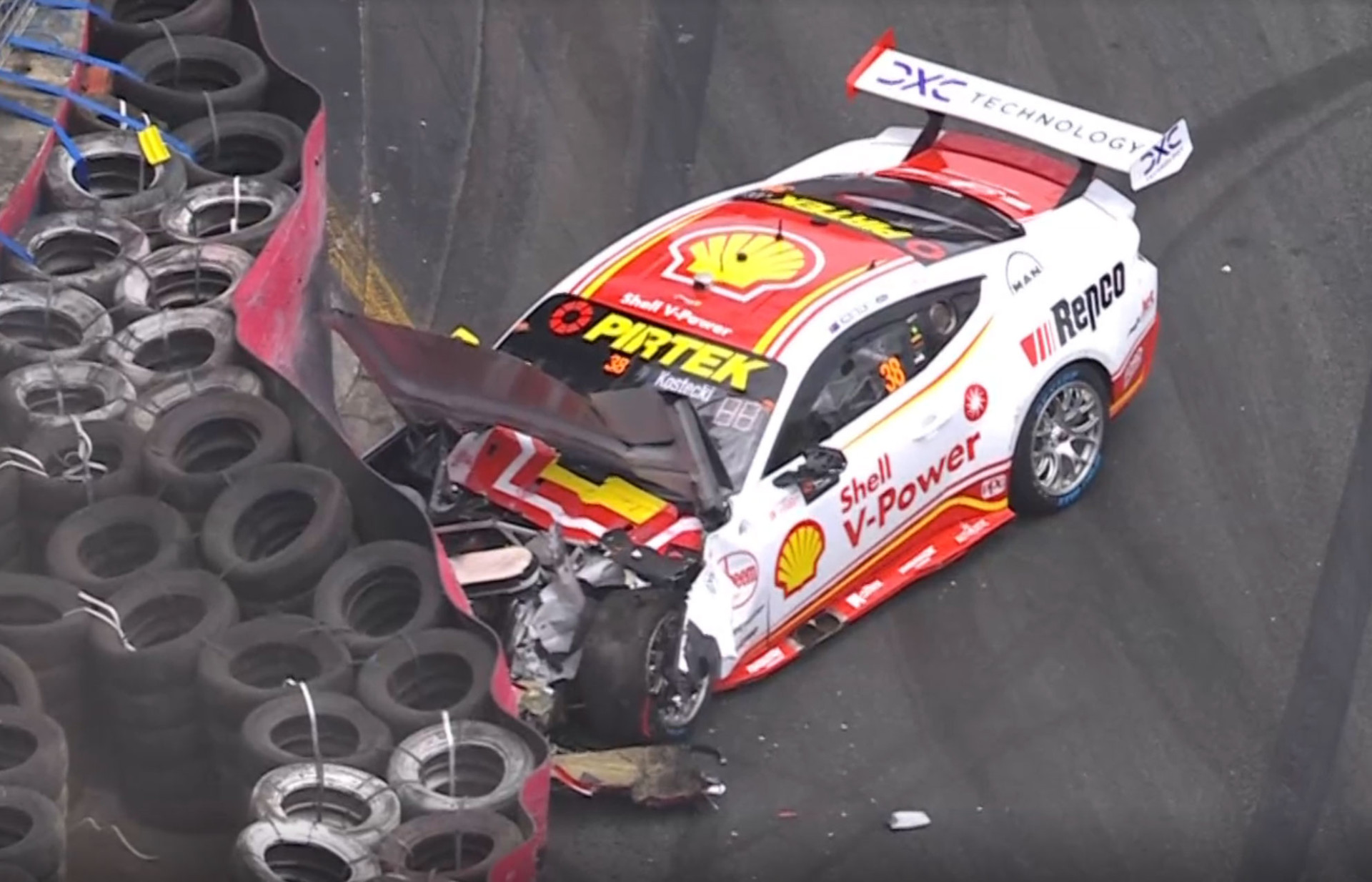 Supercars news: Brodie Kostecki crash ends Gold Coast 500 qualifying ...