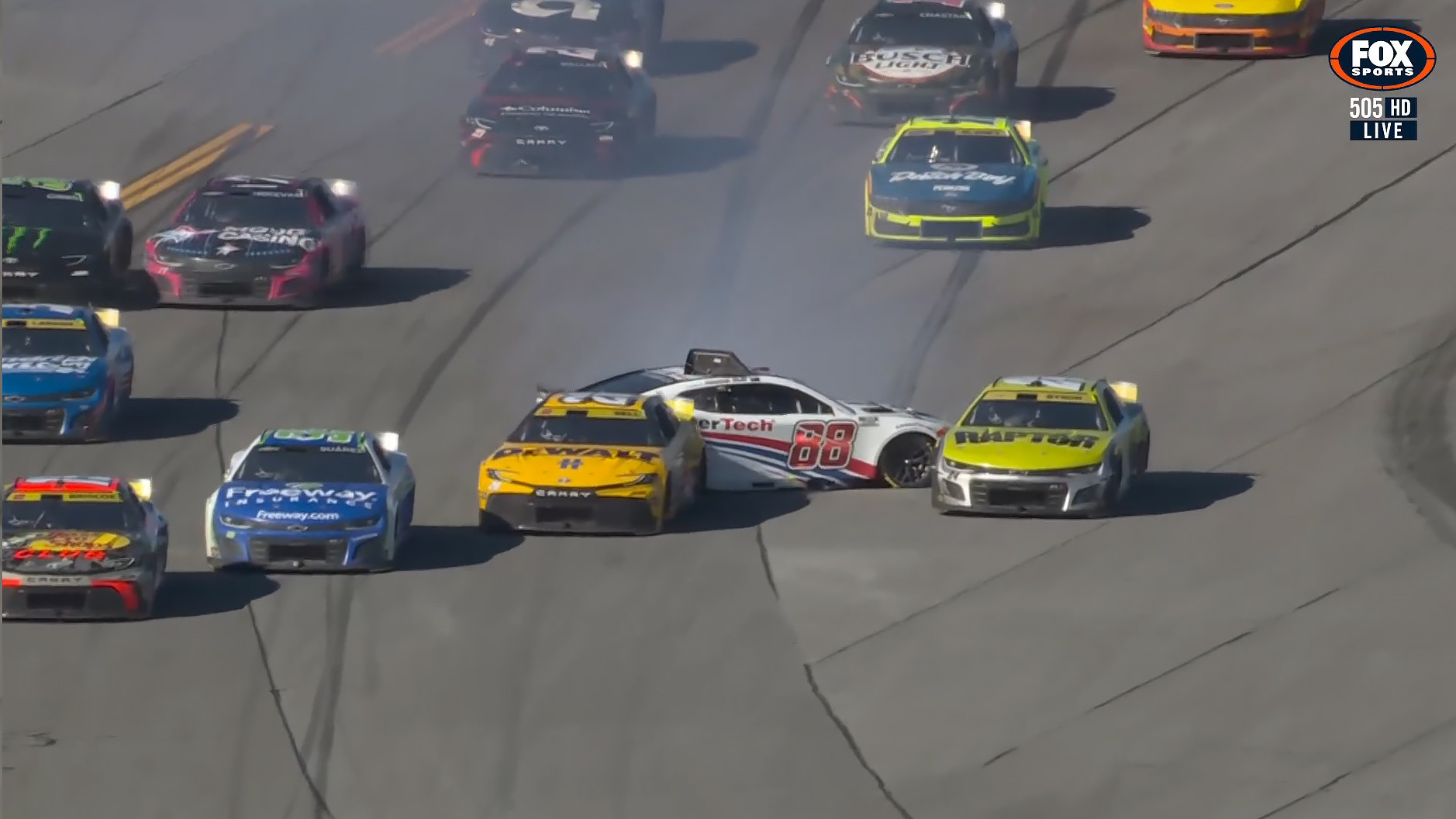 NASCAR news: SVG goes spinning in ‘embarrassing’ Talladega moment ...