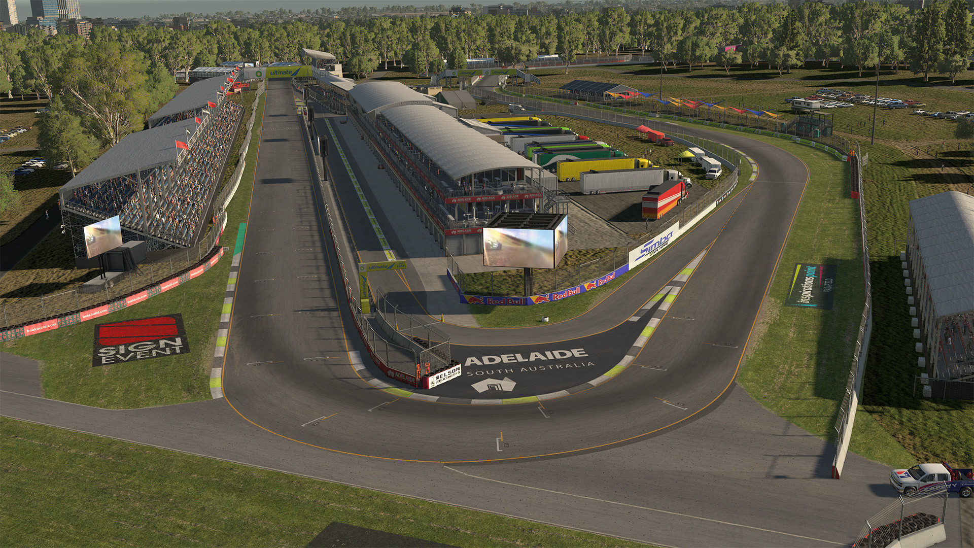 Supercars news: Adelaide finally released on iRacing - Speedcafe.com