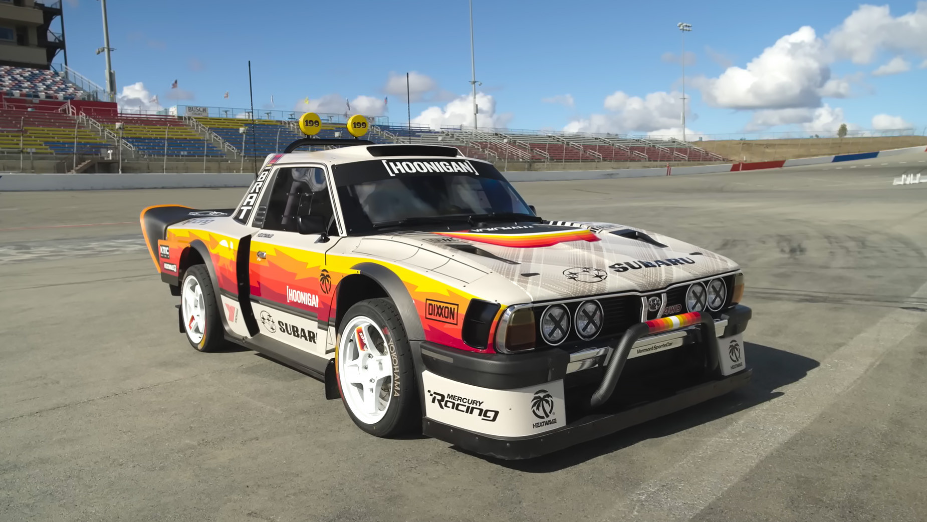 Why Hoonigan built Travis Pastrana Subaru Brataroo 9500 Turbo ...