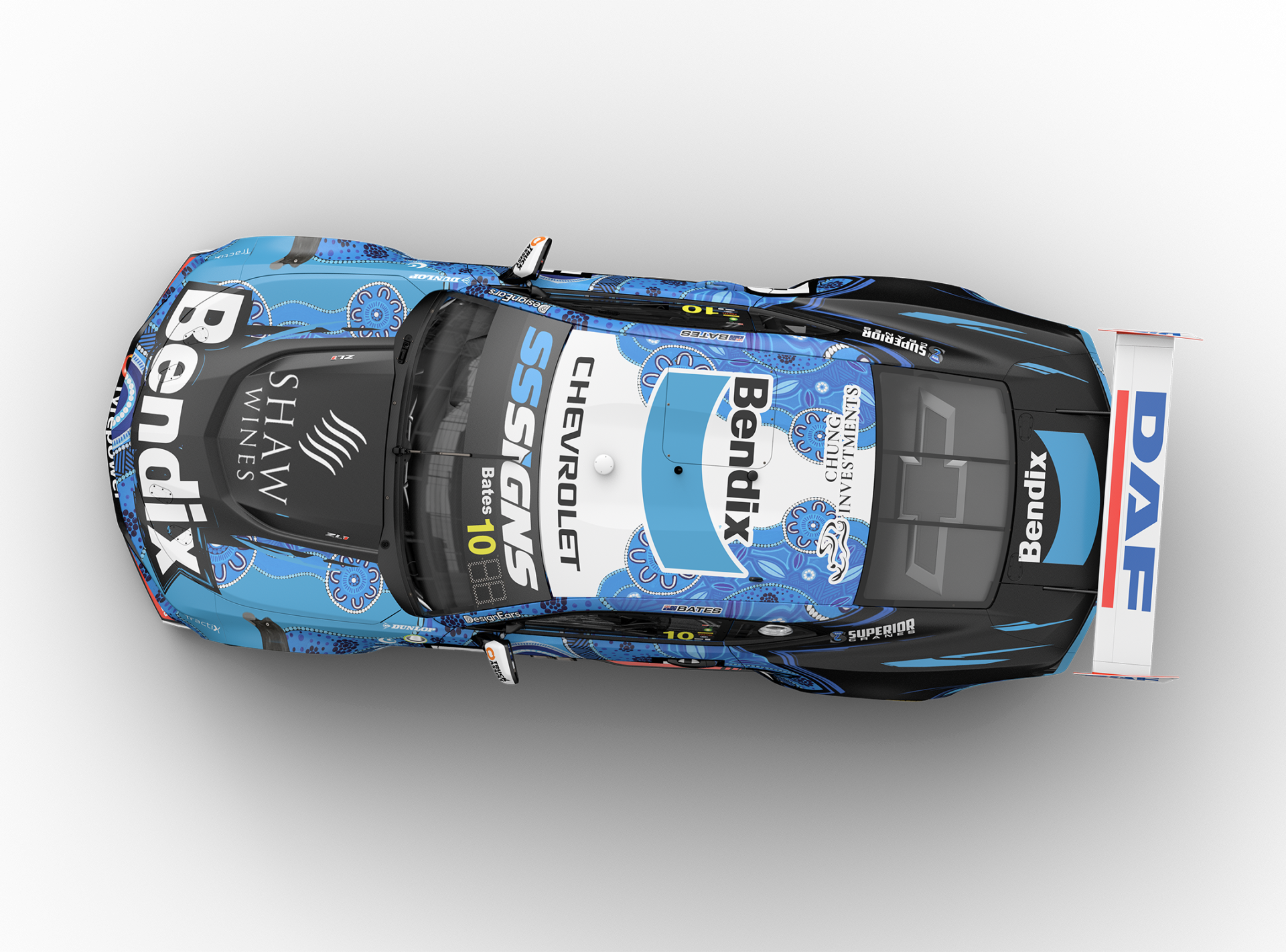 Supercars news: MSR reveals rookie Zach Bates' Indigenous Round livery ...
