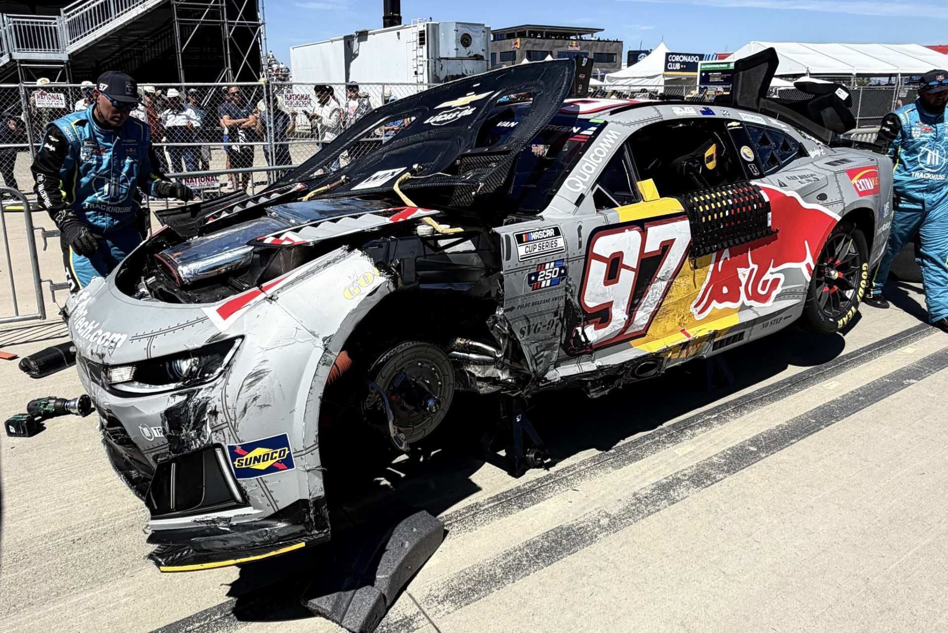 NASCAR news: Shane van Gisbergen ‘filthy’ over race-ending San Diego ...