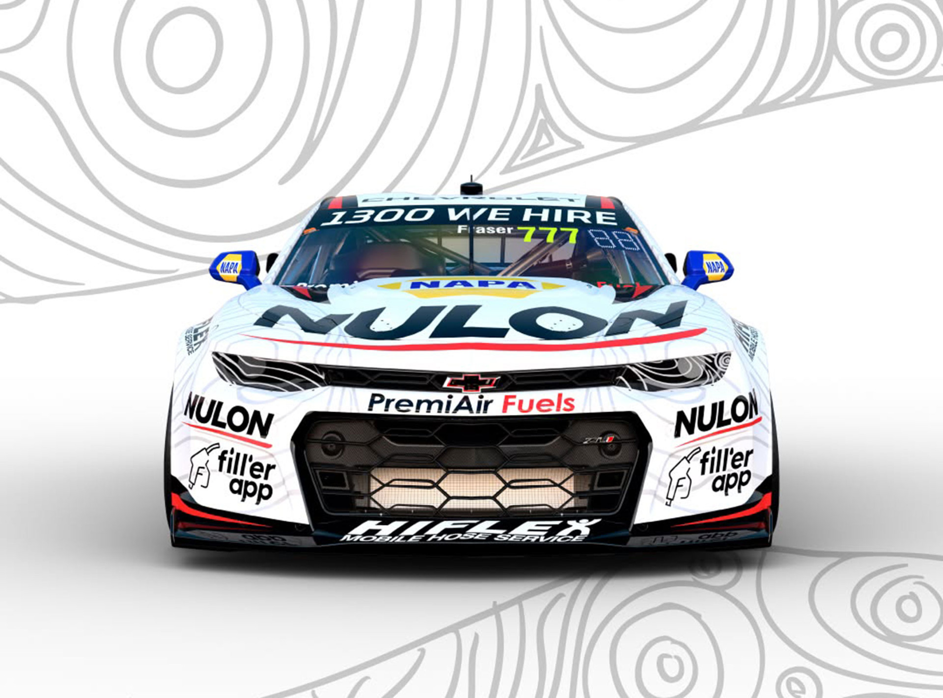Supercars news: First Darwin Indigenous Round livery revealed ...