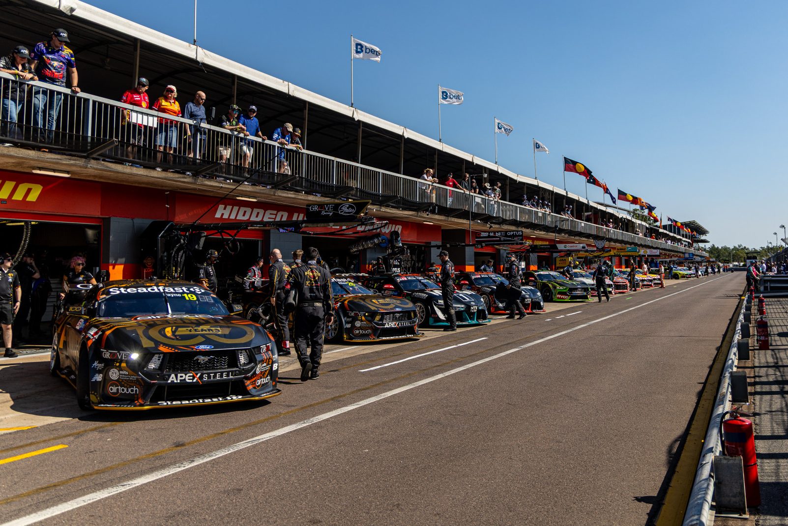 Supercars news: Grove Racing demotes Triple Eight in Townsville pit ...